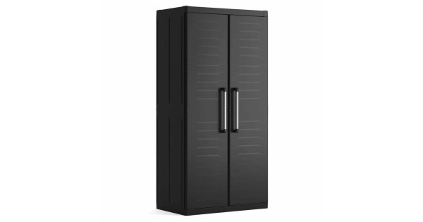 ΝΤΟΥΛΑΠΑ ΔΙΦΥΛΛΗ ΜΕ 4 ΡΑΦΙΑ KETER DETROIT XL MULTIPURPOSE ΜΑΥΡΗ ...