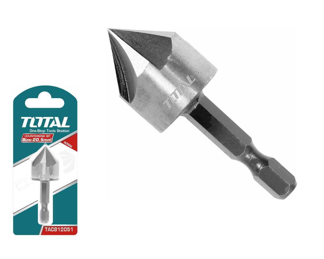 TOTAL ΦΡΕΖΟΤΡΥΠΑΝΟ ΜΕΤΑΛΛΟΥ 20.5mm (TAC812051) TOTAL