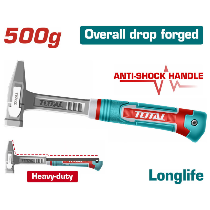 TOTAL ΕΠΑΓΓ. ΣΦΥΡΙ ΜΗΧΑΝΙΚΟΥ ΠΛΑΣΤ. ΛΑΒΗ 500gr (THMH62500L) TOTAL