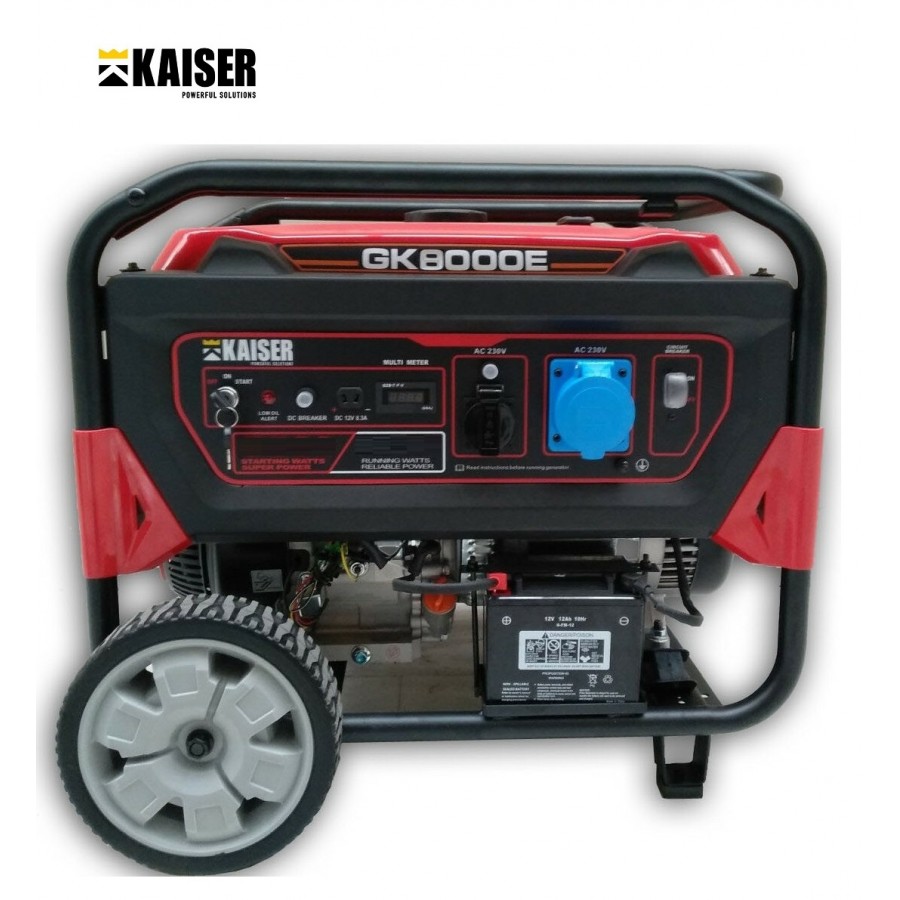 KAISER GK 8000E ΒΕΝΖΙΝΟΚΙΝΗΤΗ ΜΟΝΟΦΑΣΙΚΗ ΓΕΝΝΗΤΡΙΑ - ΗΛΕΚΤΡΟΠΑΡΑΓΩΓΟ ...