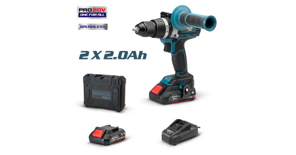 Bormann Pro Bbp5140 Δραπ/Βιδο Κρουστικό Brushless 20V,70Nm,Li-Ion,Με 2 ...