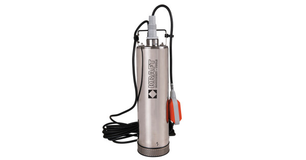 KRAFT: ΥΠΟΒΡΥΧΙΑ ΑΝΤΛΙΑ 1000 W INOX - 4 ΣΤΑΔΙΩΝ - 43591