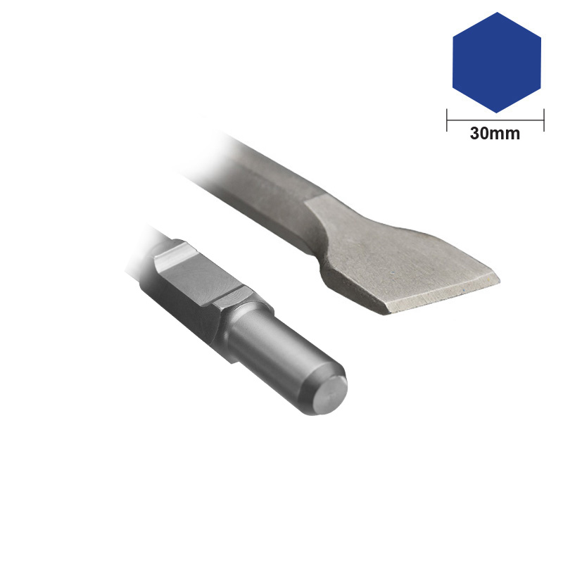 BULLE: ΚΑΛΕΜΙ ΠΛΑΤΥ HEX 30x410mm KAI ΠΛΑΤΟΣ 50 mm - 43979
