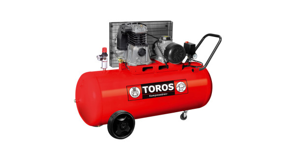 TOROS: ΑΕΡΟΣΥΜΠΙΕΣΤΗΣ ΜΕ ΙΜΑΝΤΑ 90LIT/3HP 400V - 602056