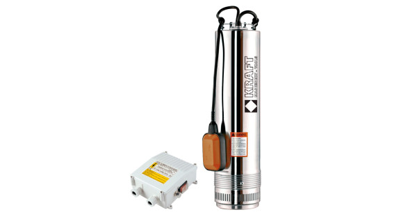 KRAFT: ΥΠΟΒΡΥΧΙΑ ΑΝΤΛΙΑ ΠΗΓΑΔΙΩΝ INOX 750 W - 63522