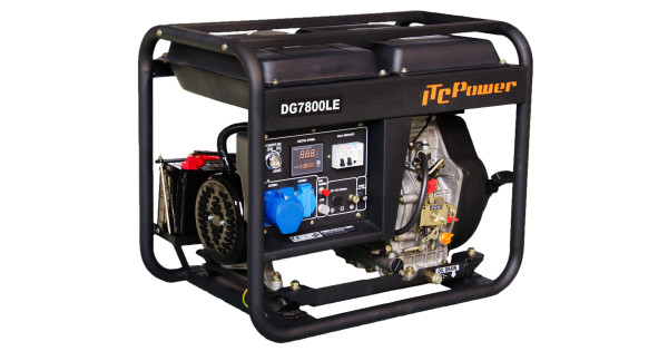 ΓΕΝΝΗΤΡΙΑ DIESEL ΜΟΝΟΦΑΣΙΚΗ ITC POWER (DG7800LE)